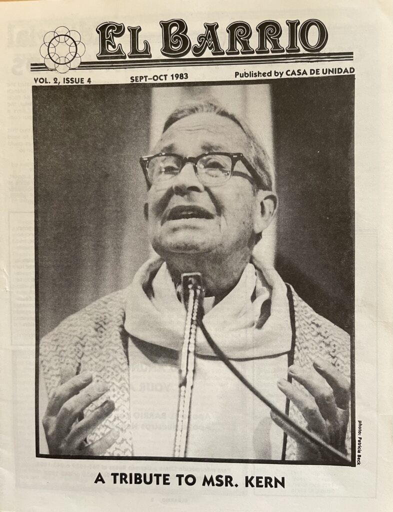 Remembering Msgr Kern - EL CENTRAL Hispanic News