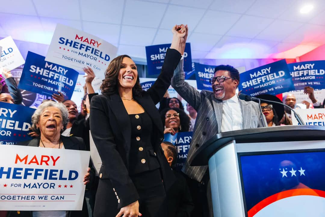 Entrevista a Mary Sheffield en su campaña electoral para alcaldesa de ...